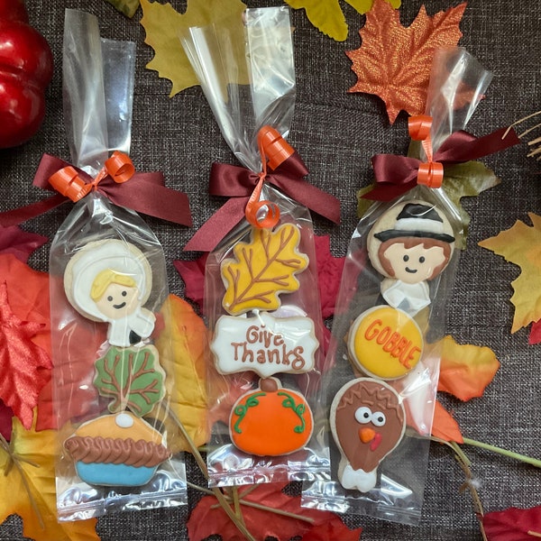 Thanksgiving Cookies - Etsy
