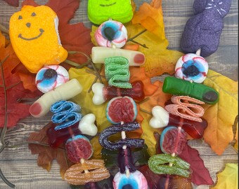 Halloween Candy Kabobs - Etsy