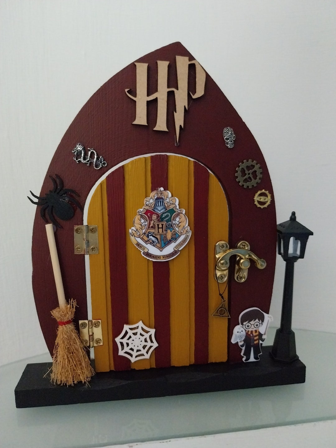 GRIFFIN DOORS Magical Wizard Doors Harry Potter Fan 3d Embellishments ...