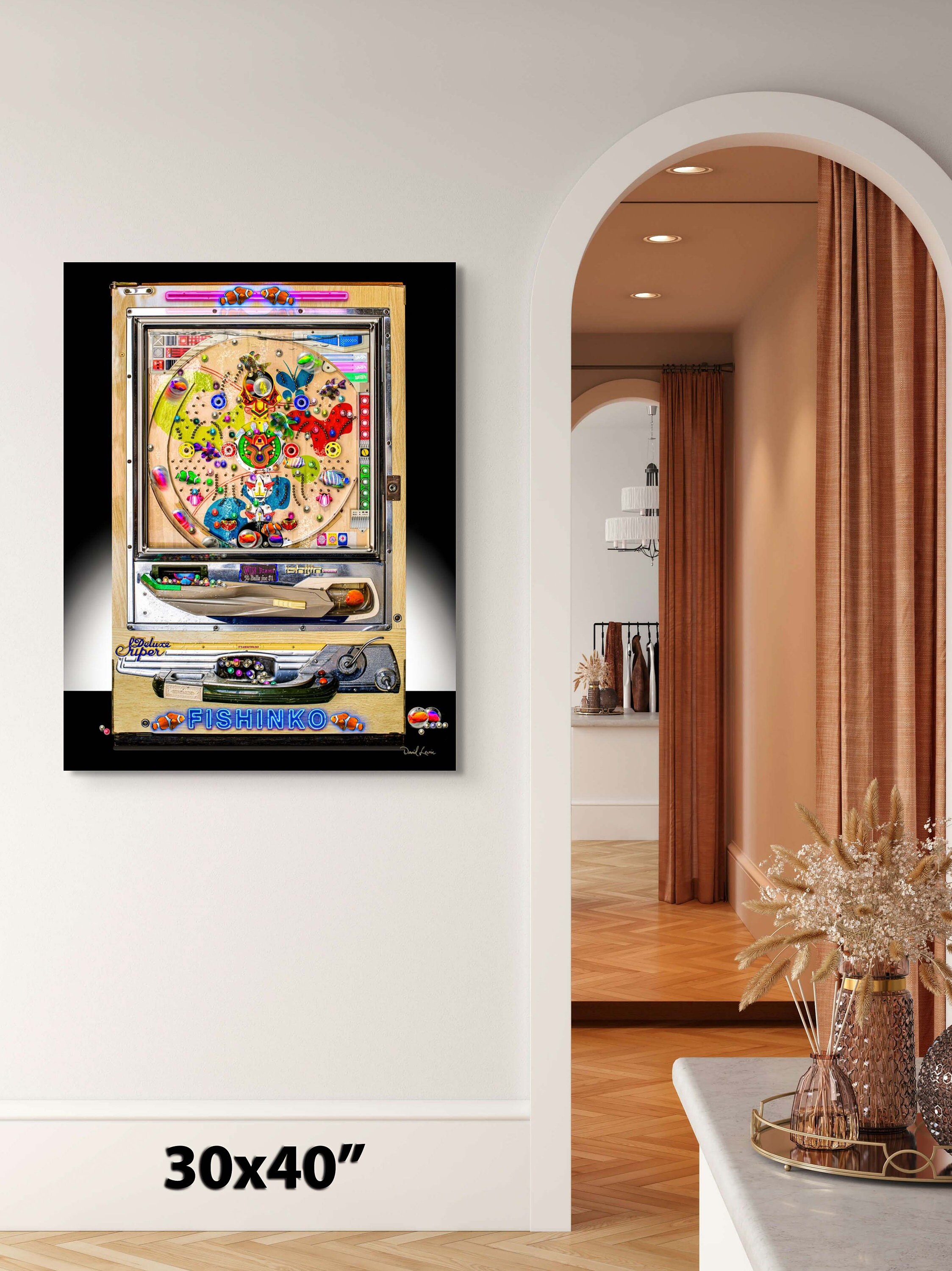 Fishinko Pinball Aquarium Art – Funny Pachinko Machine Composite ...