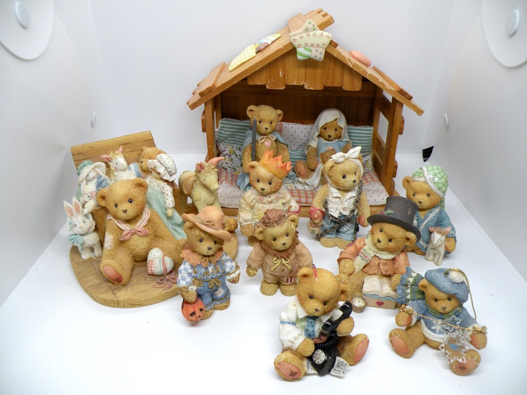 Cherished Teddies Enesco Collection Figurine Collectible Vintage Bear ...