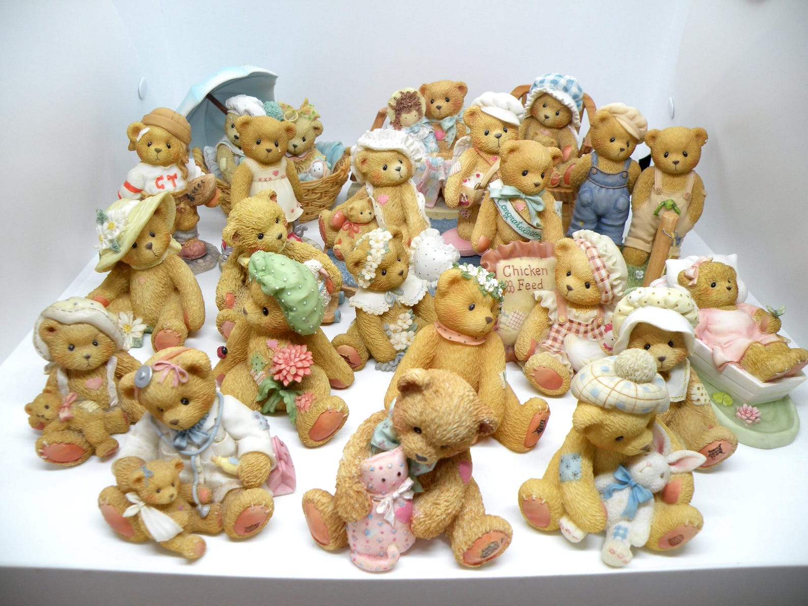 Cherished Teddies Enesco Collection Figurines Collectible Vintage Bear ...