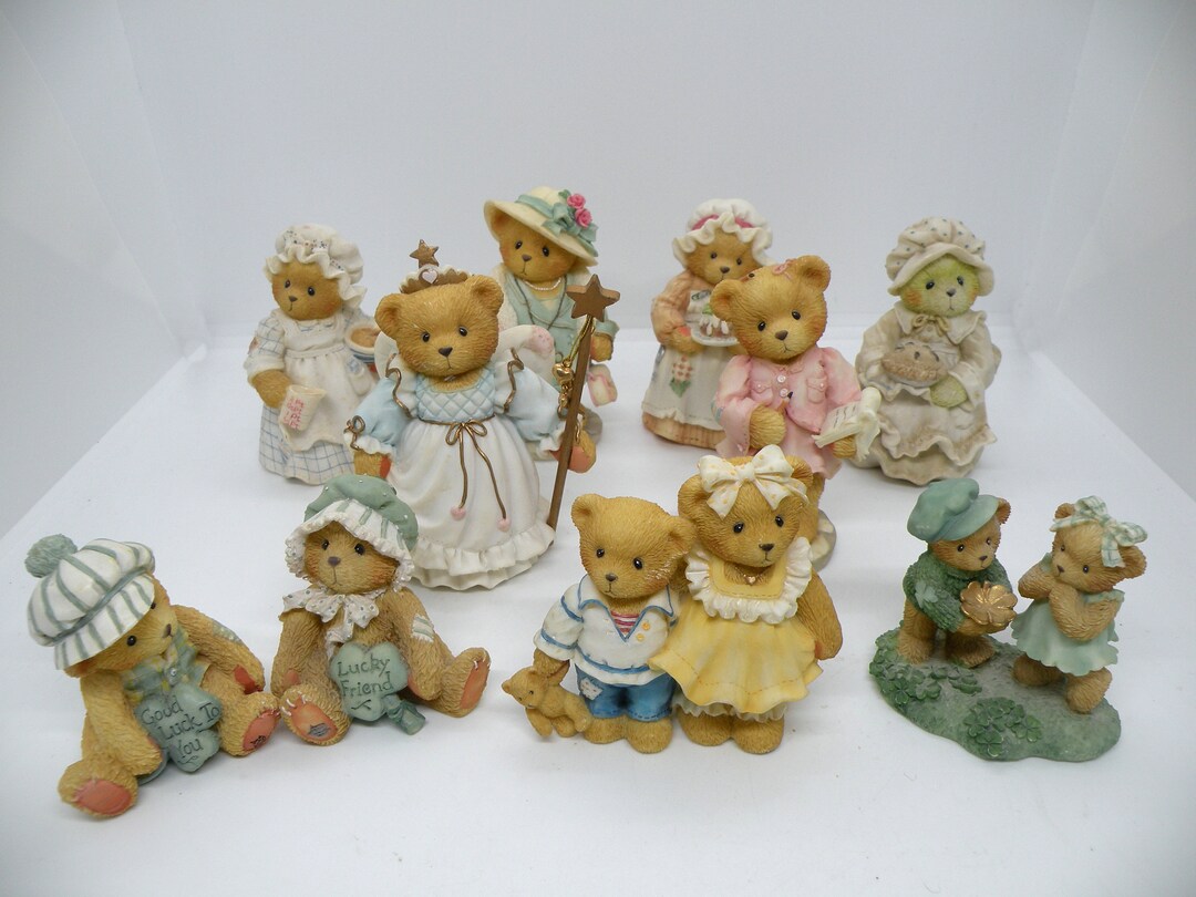 Cherished Teddies Enesco Collection Figurines Colletible Vintage Bear ...