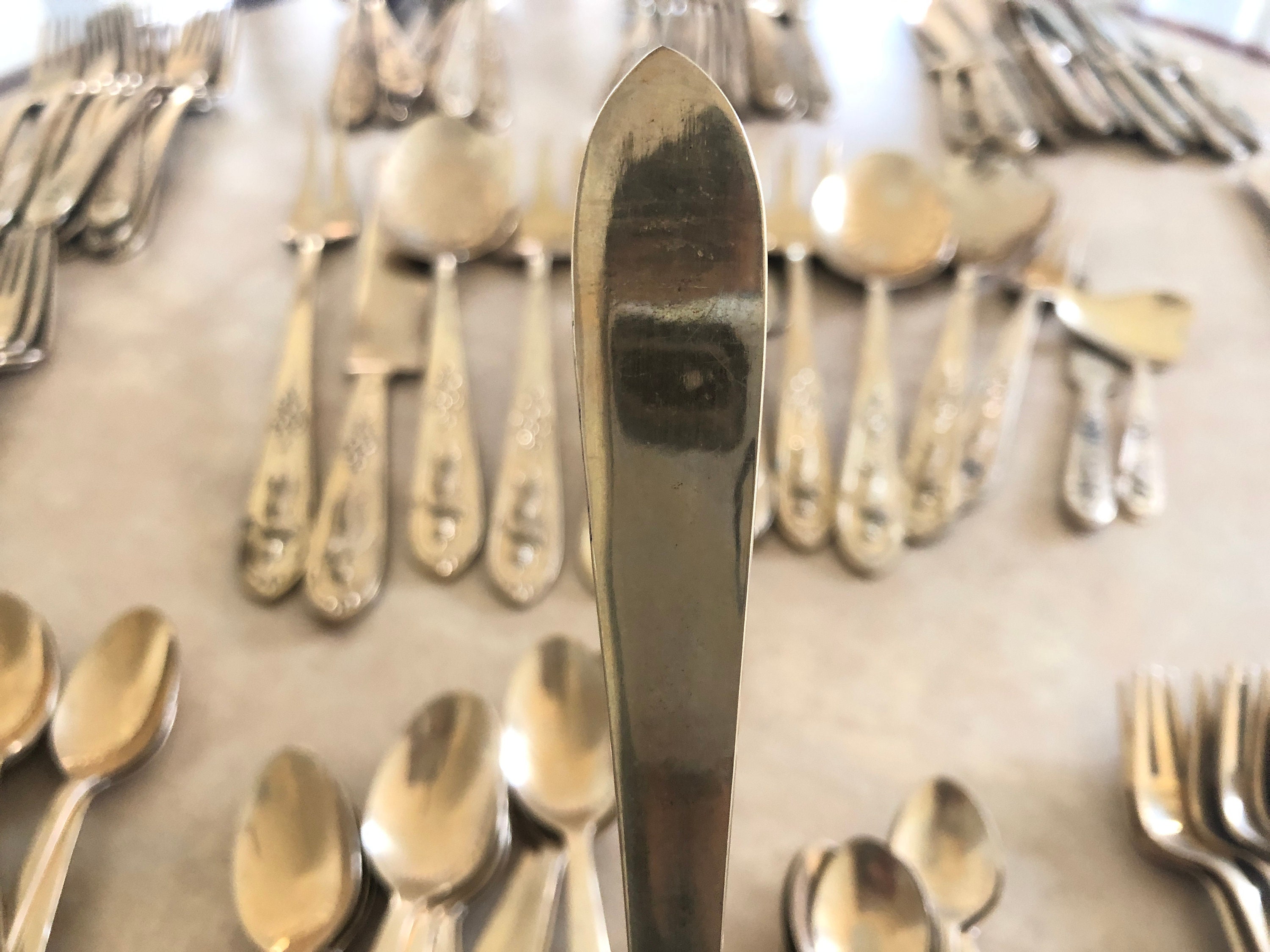 143 Pcs Rare Vintage Thailand Siam Dancing Formal Bronze Brass Mid ...