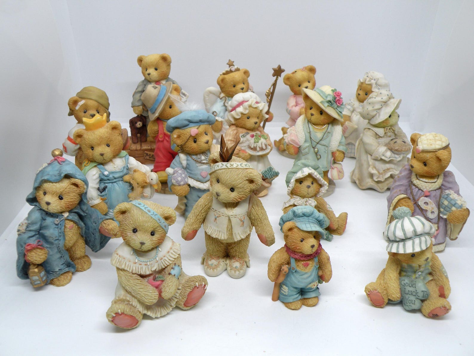 Cherished Teddies Enesco Collection Figurines Collectible Vintage Bear ...