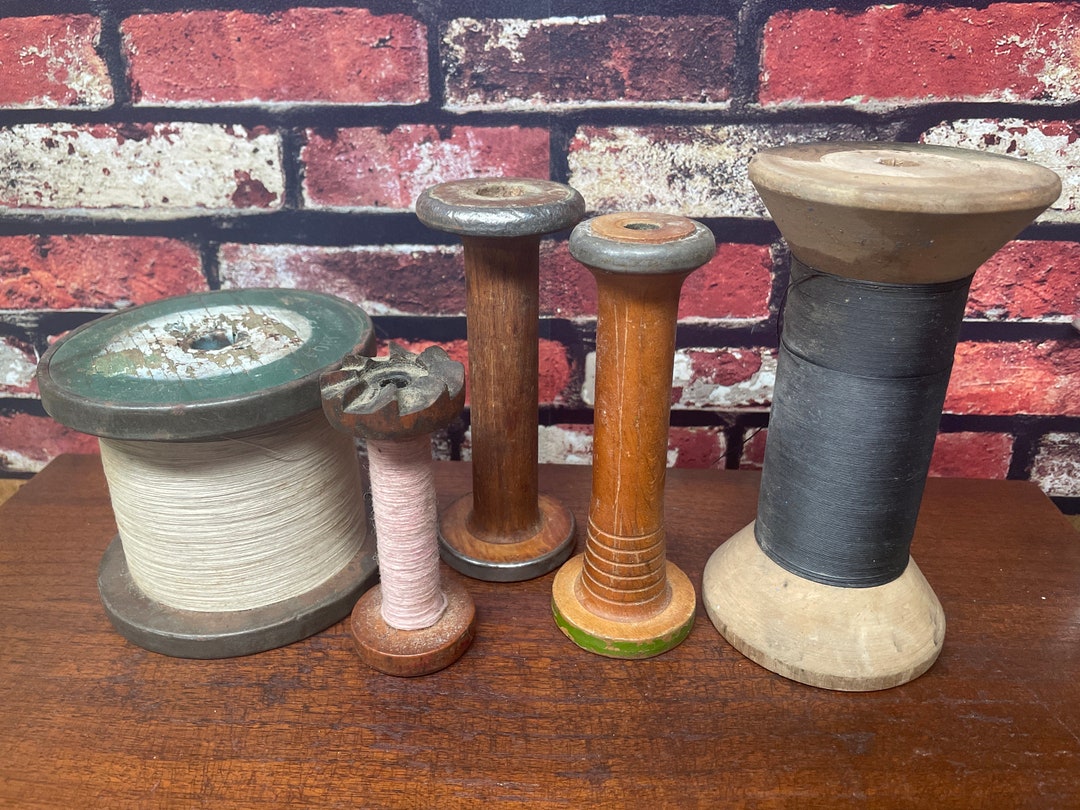 Antiques Bobbins/spindles Lot of 5 - Etsy