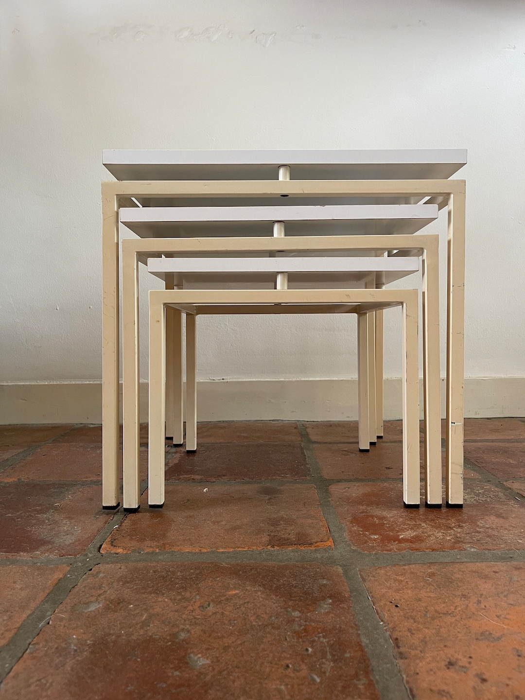 1960s-70s Mimi Set, Nesting Tables, Side Tables, Plant Tables. Three ...