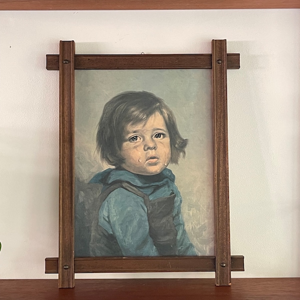 Crying Boy - Etsy