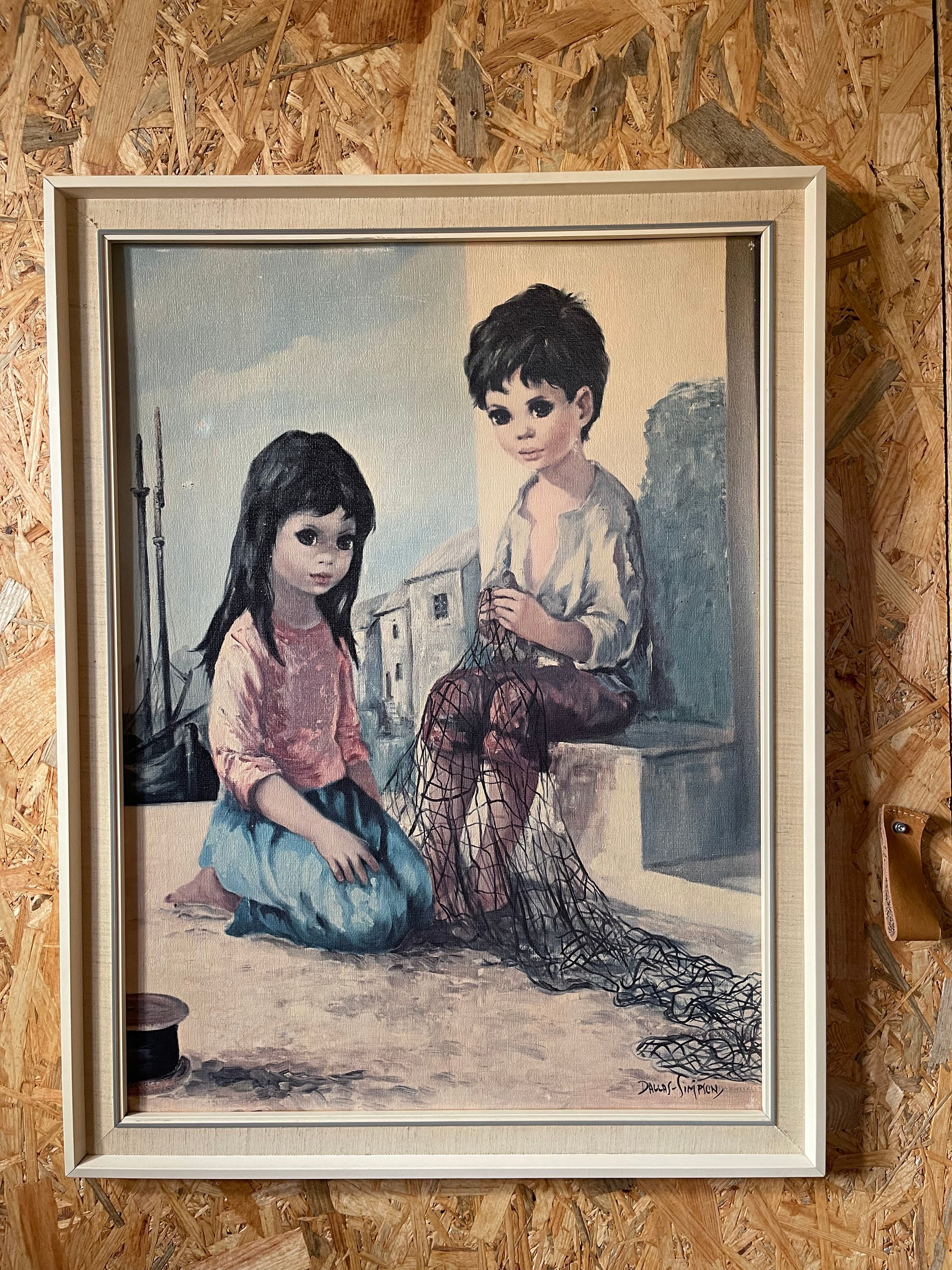 A. Dallas-simpson British Fisherman's Children "prints for Pleasure ...