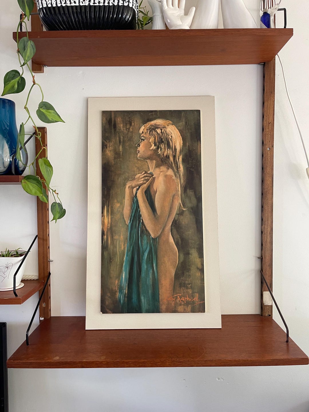 Original Print of Nude Woman by Betty Raphael Aurora, 1960s on Board - Etsy