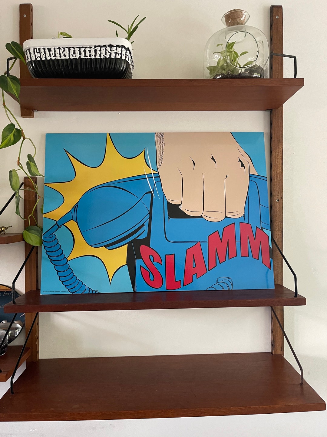 Vintage SLAMM by Deborah Azzopardi for Ikea Art Print. 1999 Pop Art ...