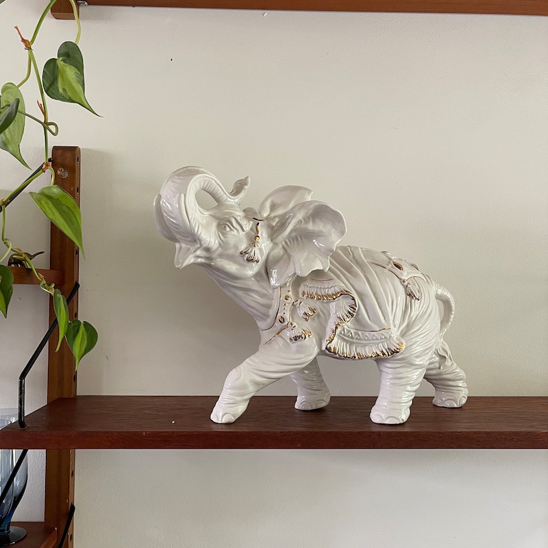 Ceramic Elephants - Etsy