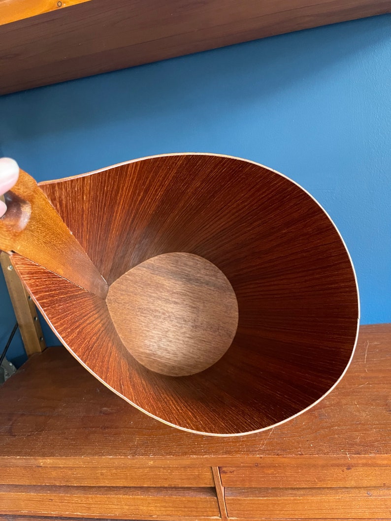 Rare Norwegian Teak Waste Bin, Norway. Collector's Item by Einar Barnes ...