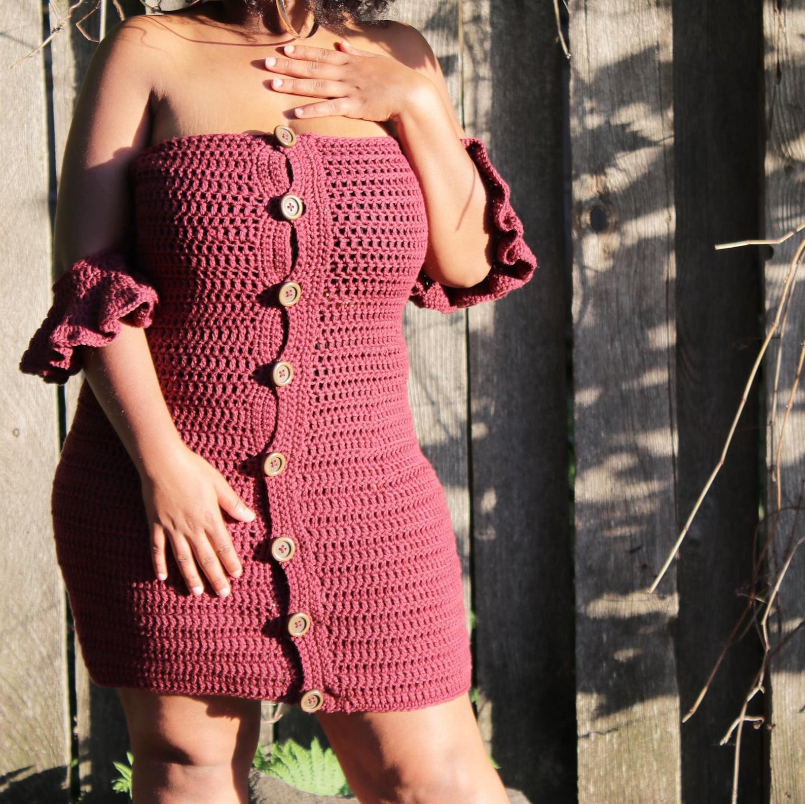 Crochet Dress Pattern off the Shoulder Pattern Crochet Pencil Skirt ...