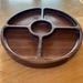 Walnut Divided Serving Tray | Perfect for Nuts, Cheese, Candy, or Fruit ...