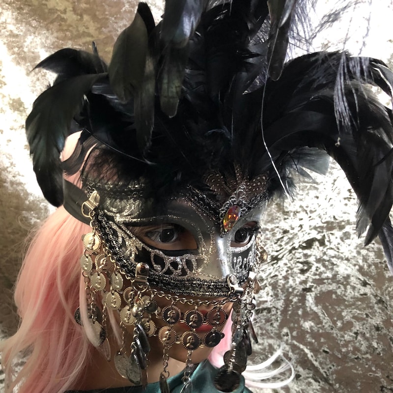 Belly Dance Mask - Etsy