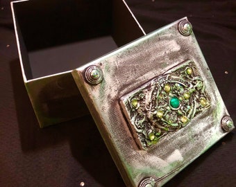 Antique Vintage Look Decorative Customised Thick Cardboard Box | Etsy