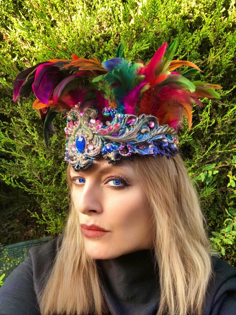 Inca Warrior, Priestess, Feathered Aztec Rainbow Warrior Multi Colour ...