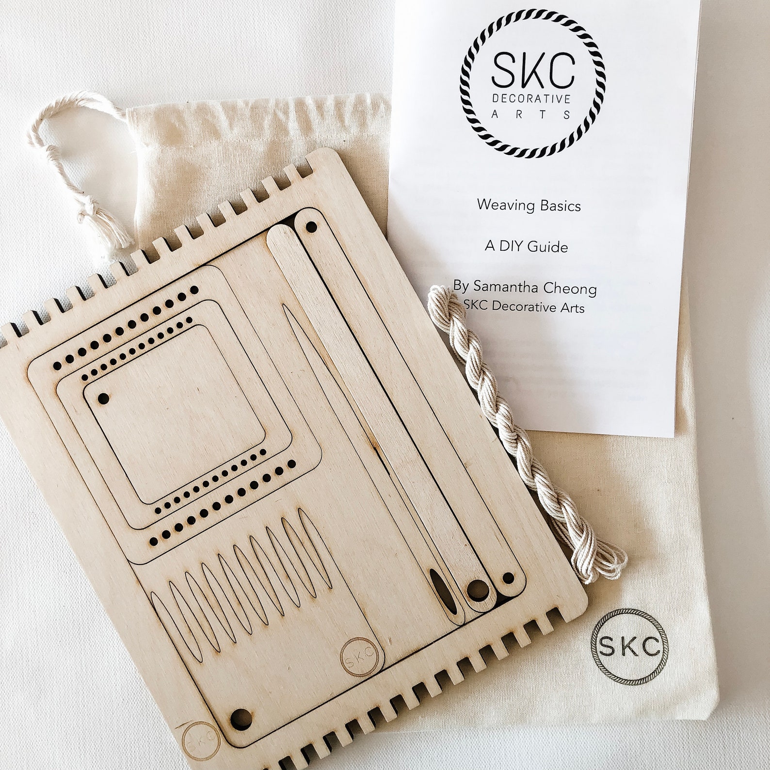 Weaving Loom & Tools Version II // Weaving Kit / Loom Kit / | Etsy