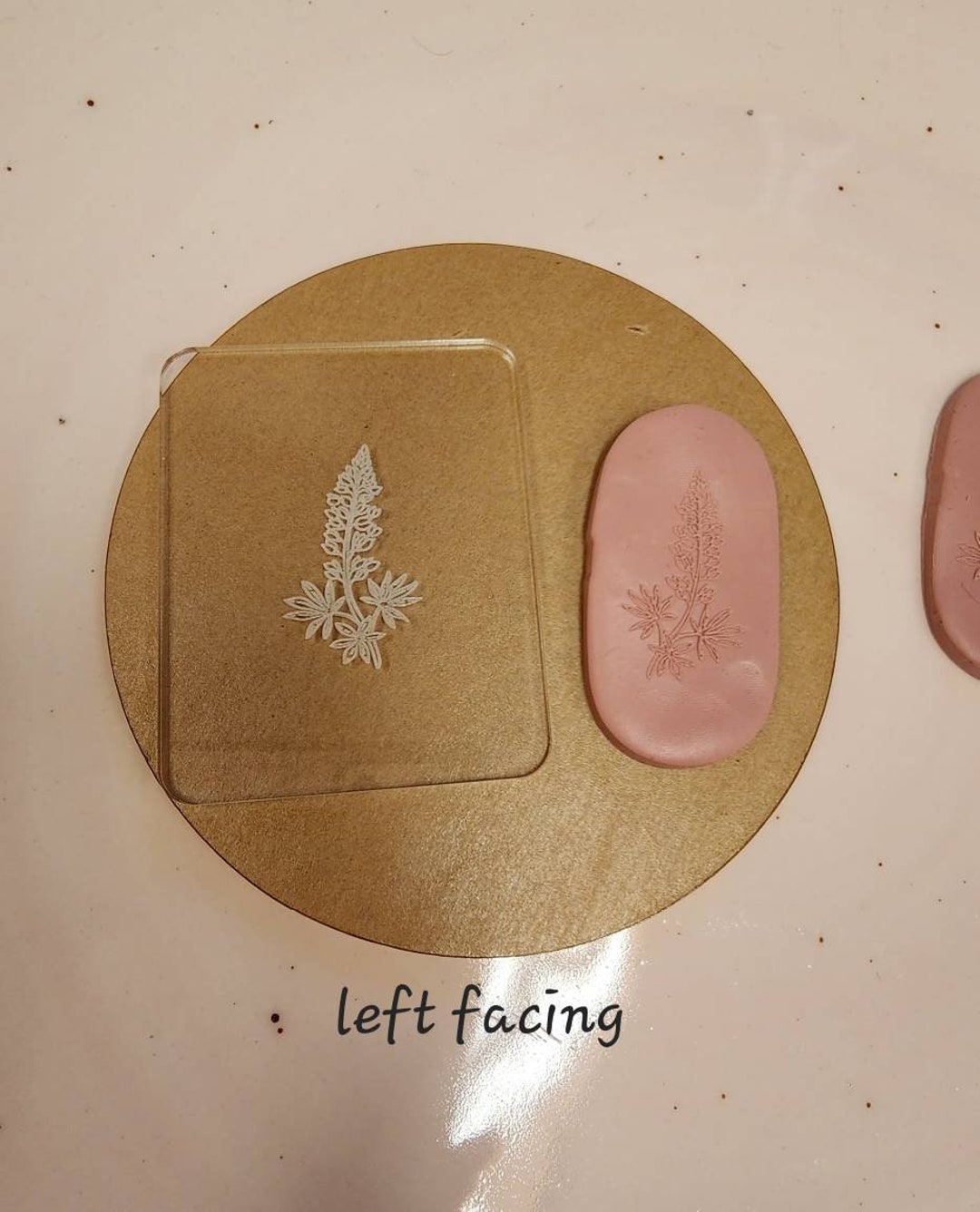 Bluebonnet Embossing Stamp for Polymer Clay | Flower Stamp | Clay ...