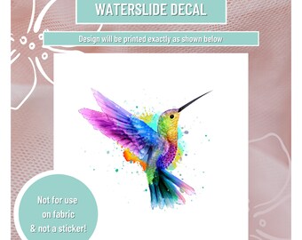 Hummingbird Watercolor - Etsy