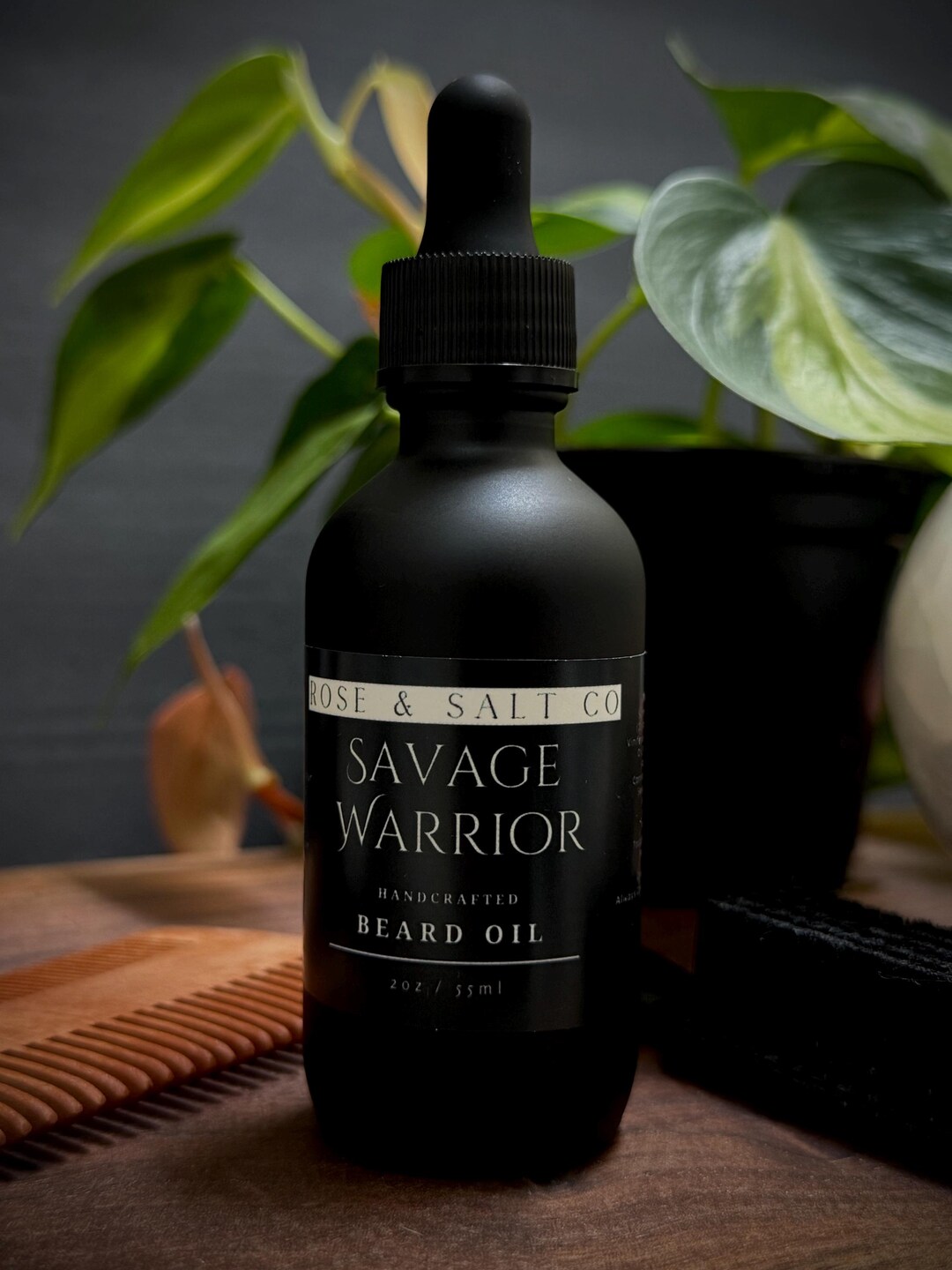 Savage Warrior Beard Oil – Rugged Musk Scented Beard Oil for Men ...