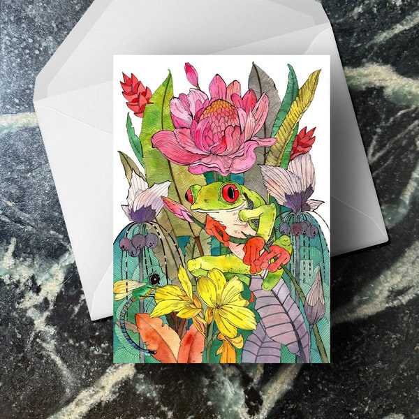 Frog Cards - Etsy