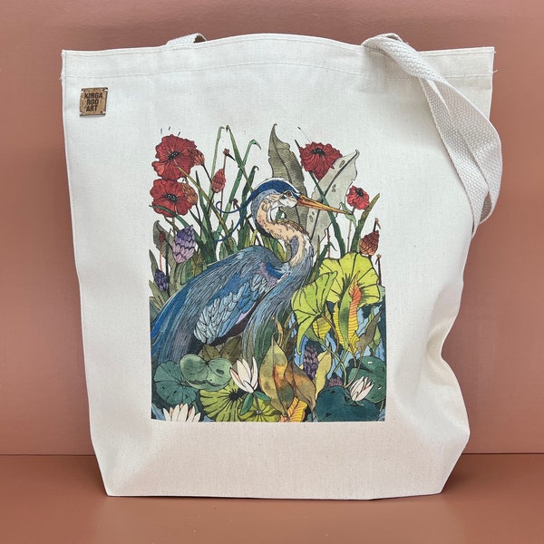 Bird Tote Bag - Etsy
