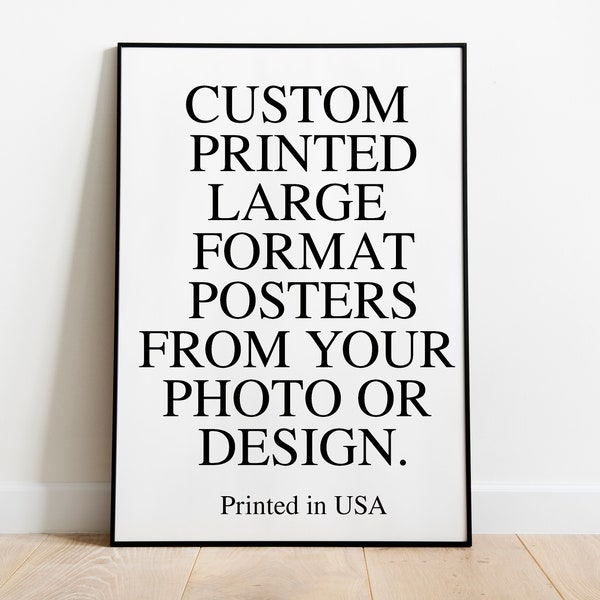 Large Print Poster - Etsy
