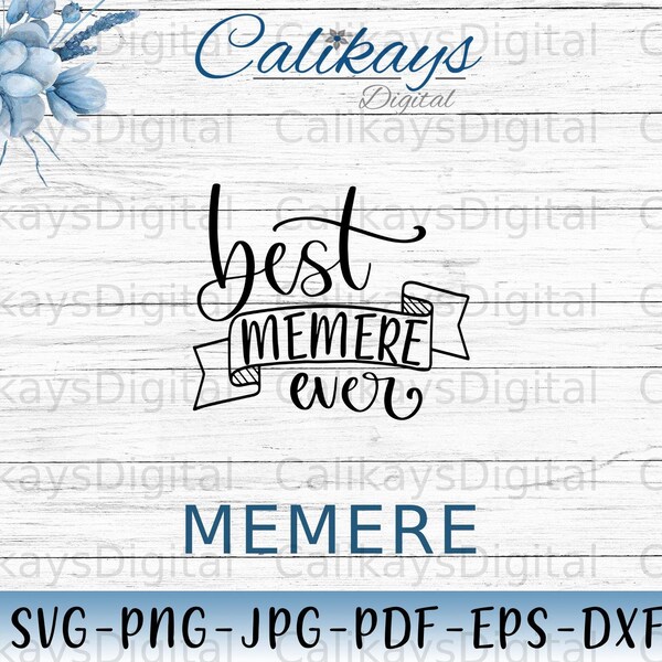 Memere Svg - Etsy