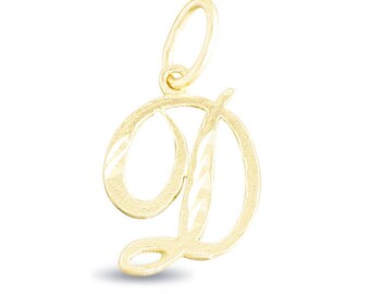 Letter d necklace | Etsy