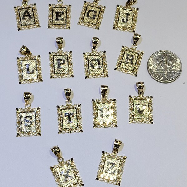 Gold Frame Necklace - Etsy