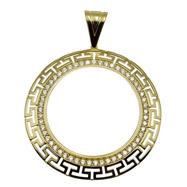 14k Gold Centenario Bezel - Etsy