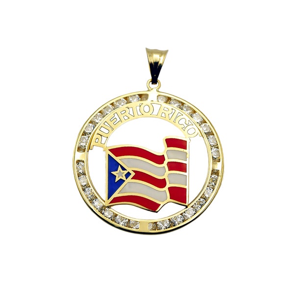 Puerto Rico Flag Circle Svg - Etsy