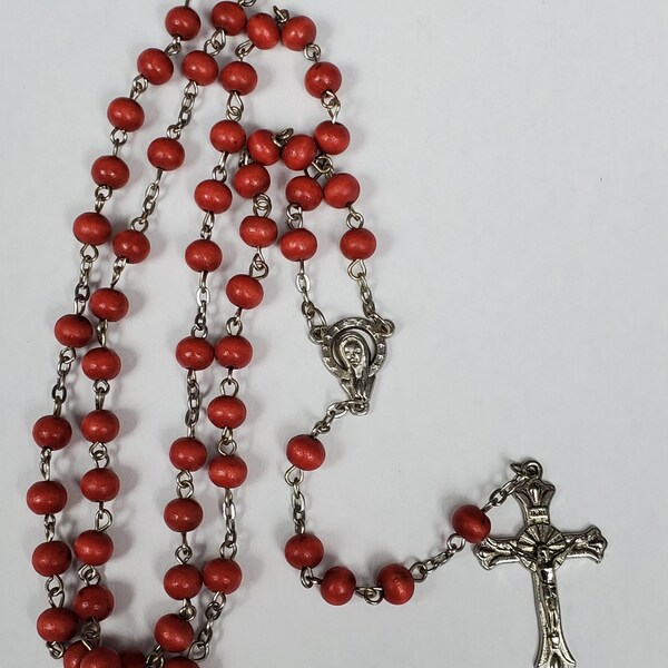 Rose Petal Rosary - Etsy