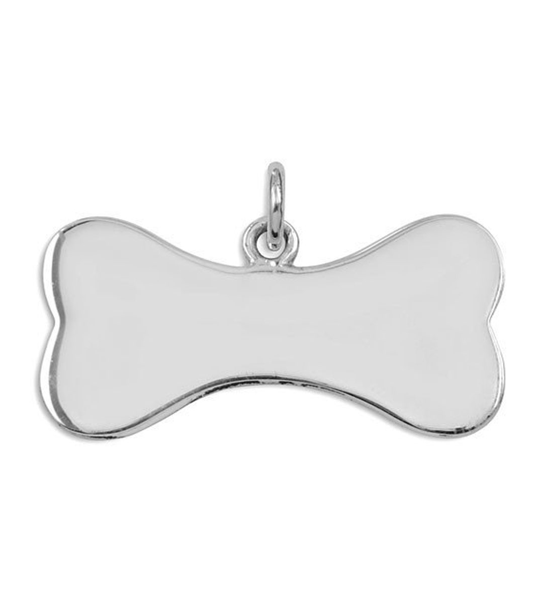 Silver Dog Bone Necklace Dog Bone 925 Sterling Silver Bone - Etsy
