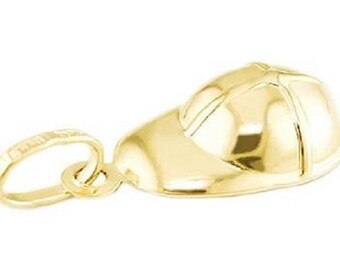 14K Yellow Gold Basketball Basket and Ball Pendant. - Etsy