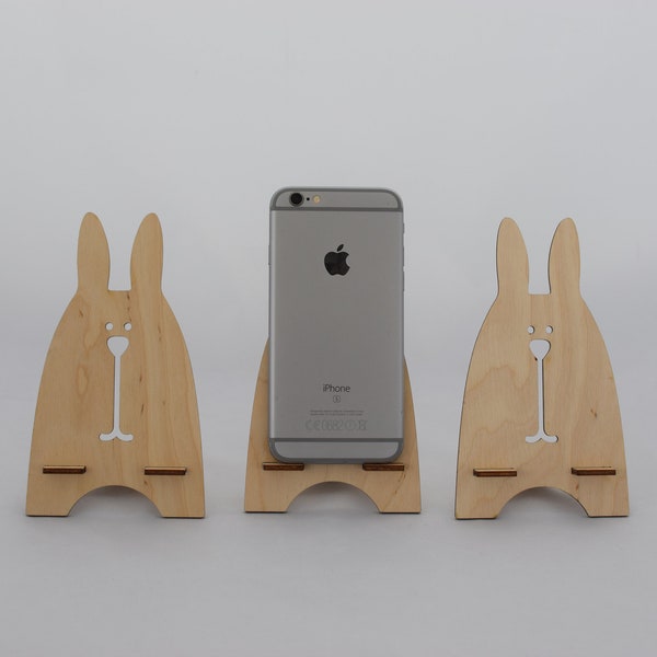 Wooden Bunny Stand - Etsy