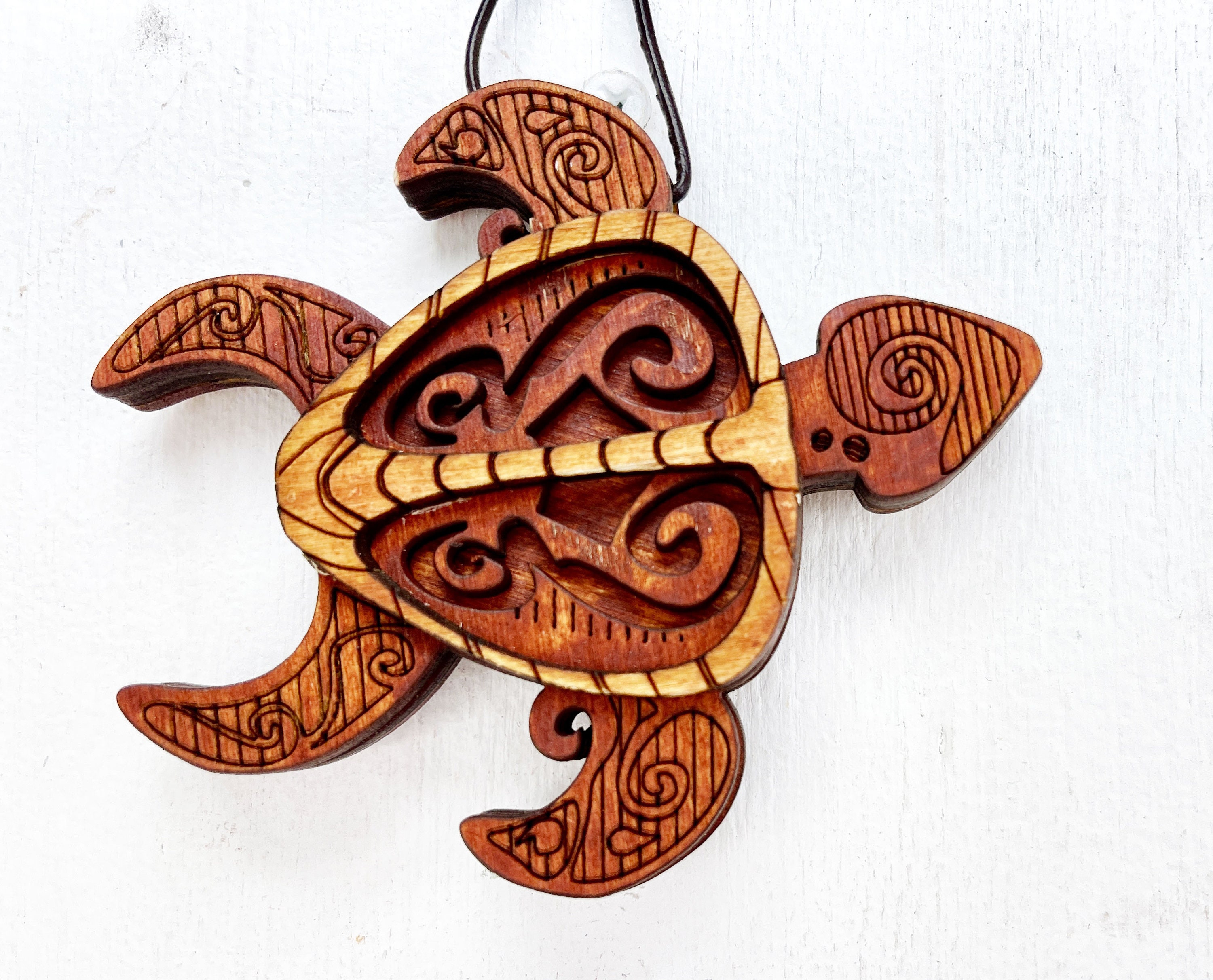 Honu Turtle Ornament - Hawaiian Symbol of Wisdom and Good Luck - Etsy