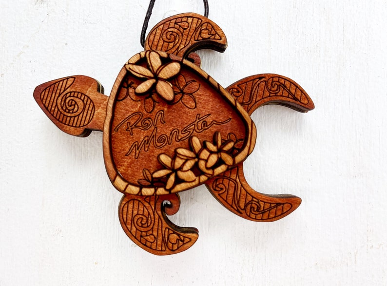Honu Turtle Ornament - Hawaiian Symbol of Wisdom and Good Luck - Etsy