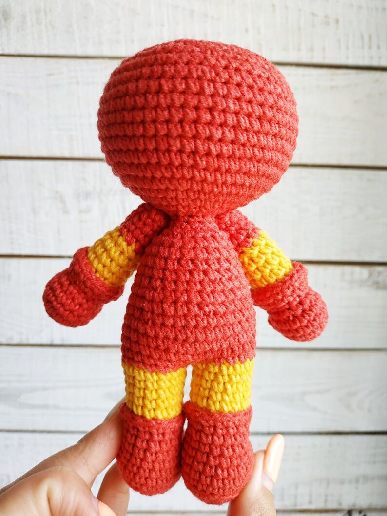 Iron Man crochet pattern PDF Amigurumi superhero dolls Plush | Etsy