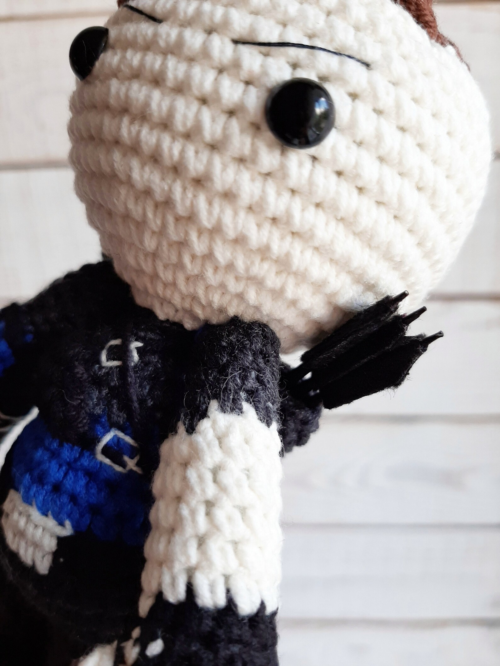 Hawkeye small crochet doll 6 Comics inspired amigurumi | Etsy