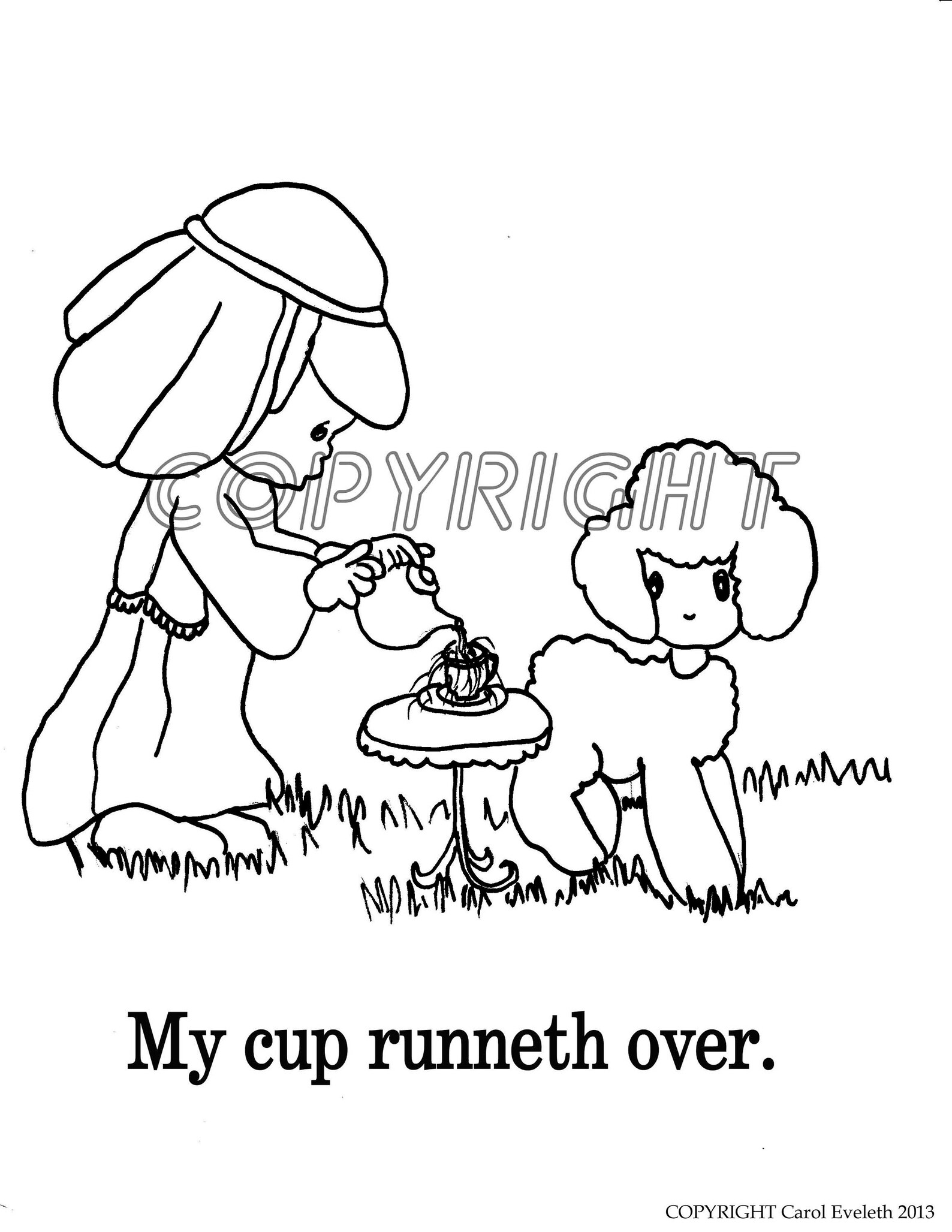 Psalm 23 Coloring Pages Bible Memory Shepherd and Sheep - Etsy