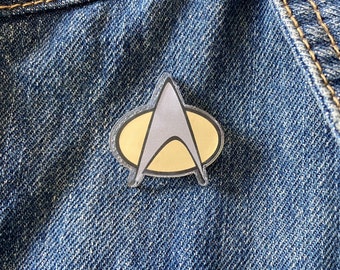 Star Trek Pin Badge | Etsy