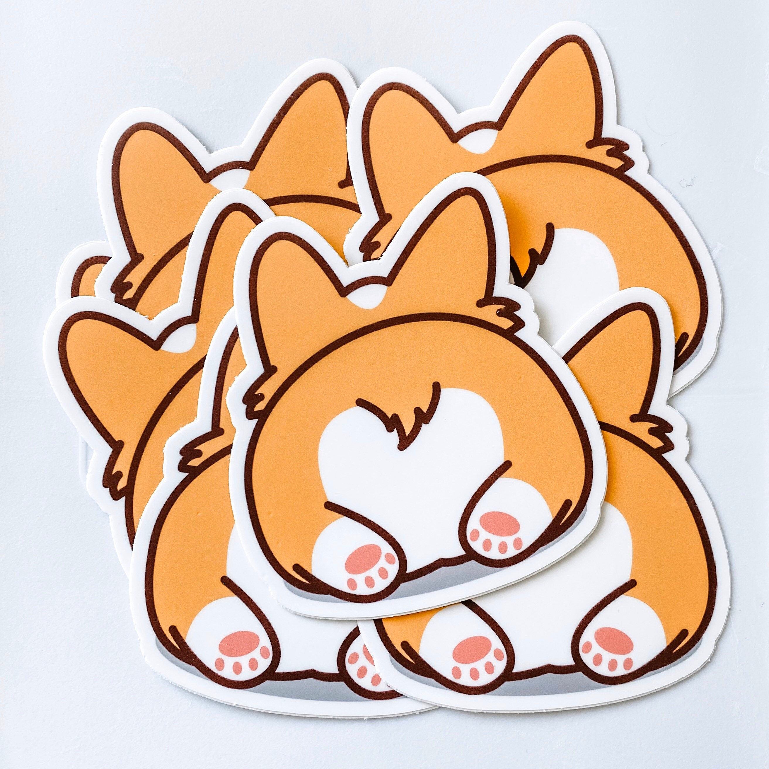 Corgi Butt Sticker Corgi Stuff Funny Birthday Gift for Corgi - Etsy