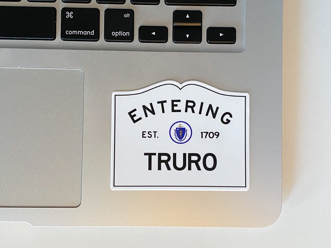 Entering Truro Massachusetts Town Sign Sticker - Etsy UK