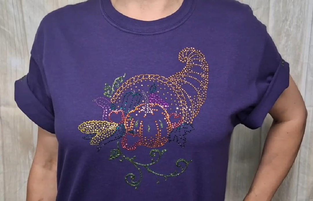 Thanksgiving Cornucopia Horn of Plenty Pumpkin Shirt Fall Autumn ...