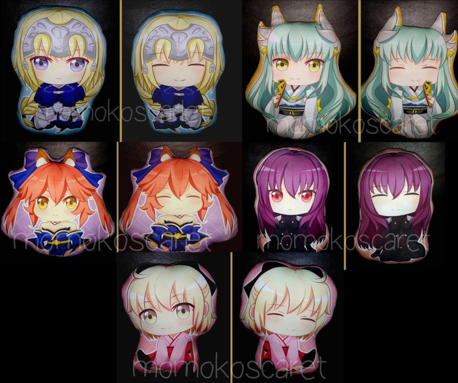 Custom Anime Plush Pillow Commission Christmas Gift Mother - Etsy