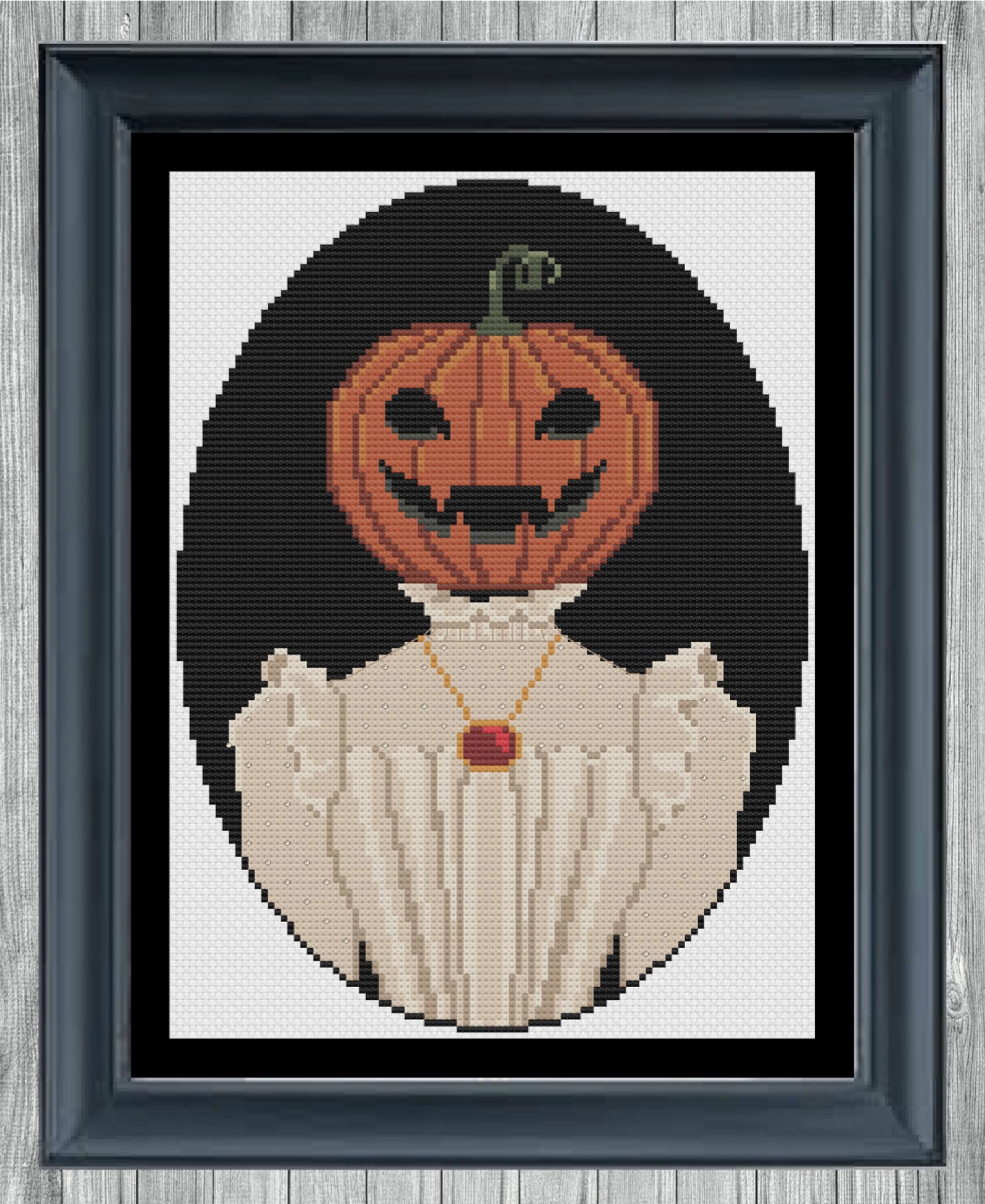 Autumn Spice Cross Stitch Pattern- Victorian, Spooky, Pumpkin ...