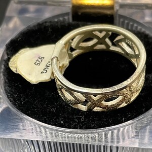 Sterling Silver Ichthus Band Ring - Etsy